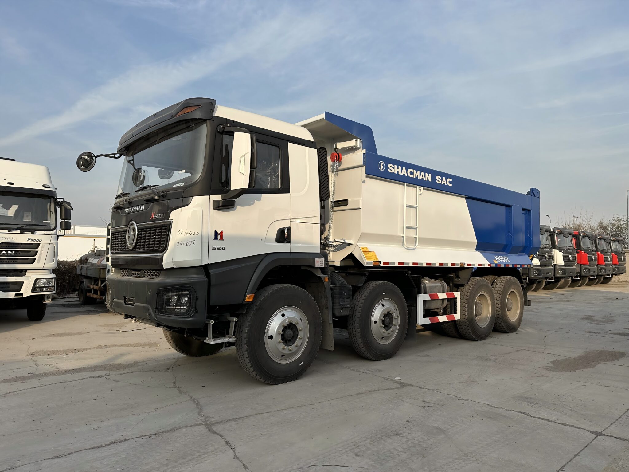 SHACMAN X5000 8×4 Dump Truck - M13E5 520 - Shacman F3000,L3000,M3000 ...